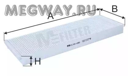 Купить MERCEDES 0008301118 - Фильтр, воздух во внутренном пространстве ...